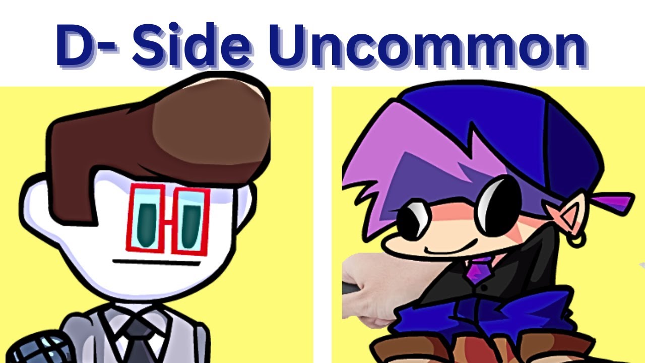 D-Sides Uncommon One Shot mod (FNF) - YouTube