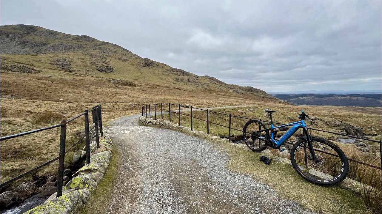 MTB from Torver up and over Walna Scar Road - YouTube