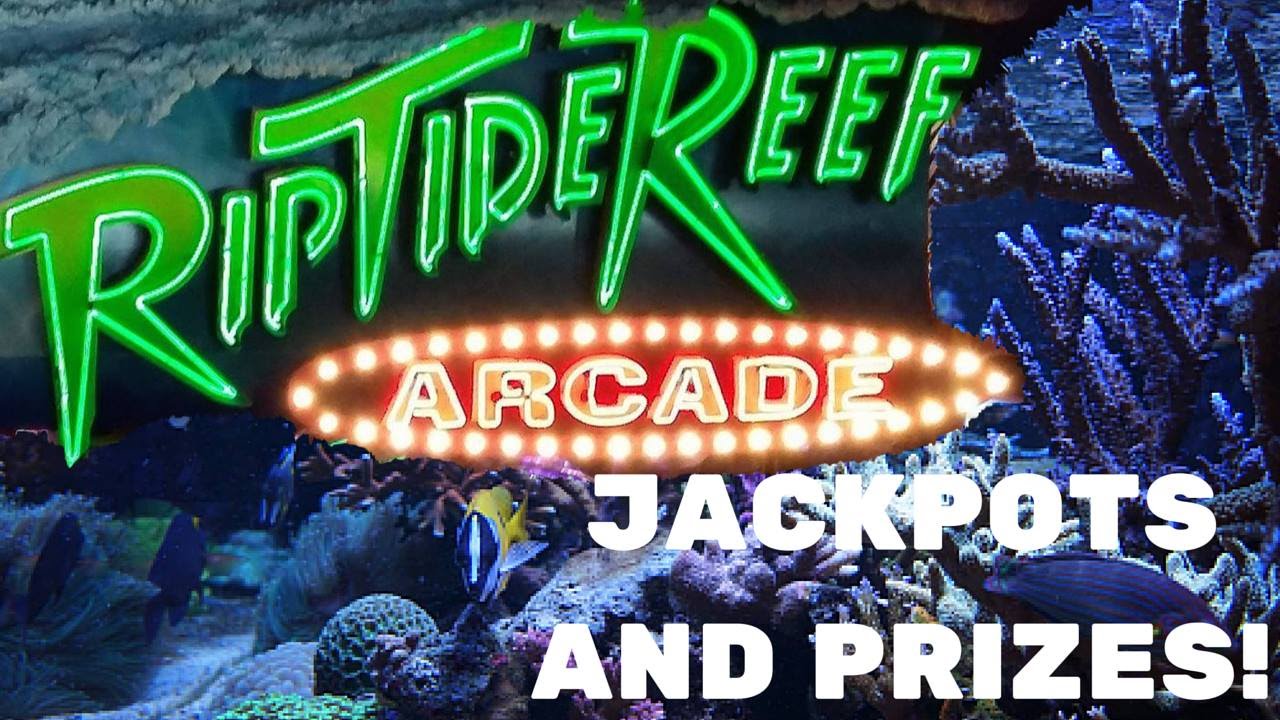 Riptide Reef Arcade At Keylime Cove With Jackpots! What Can I Win ...