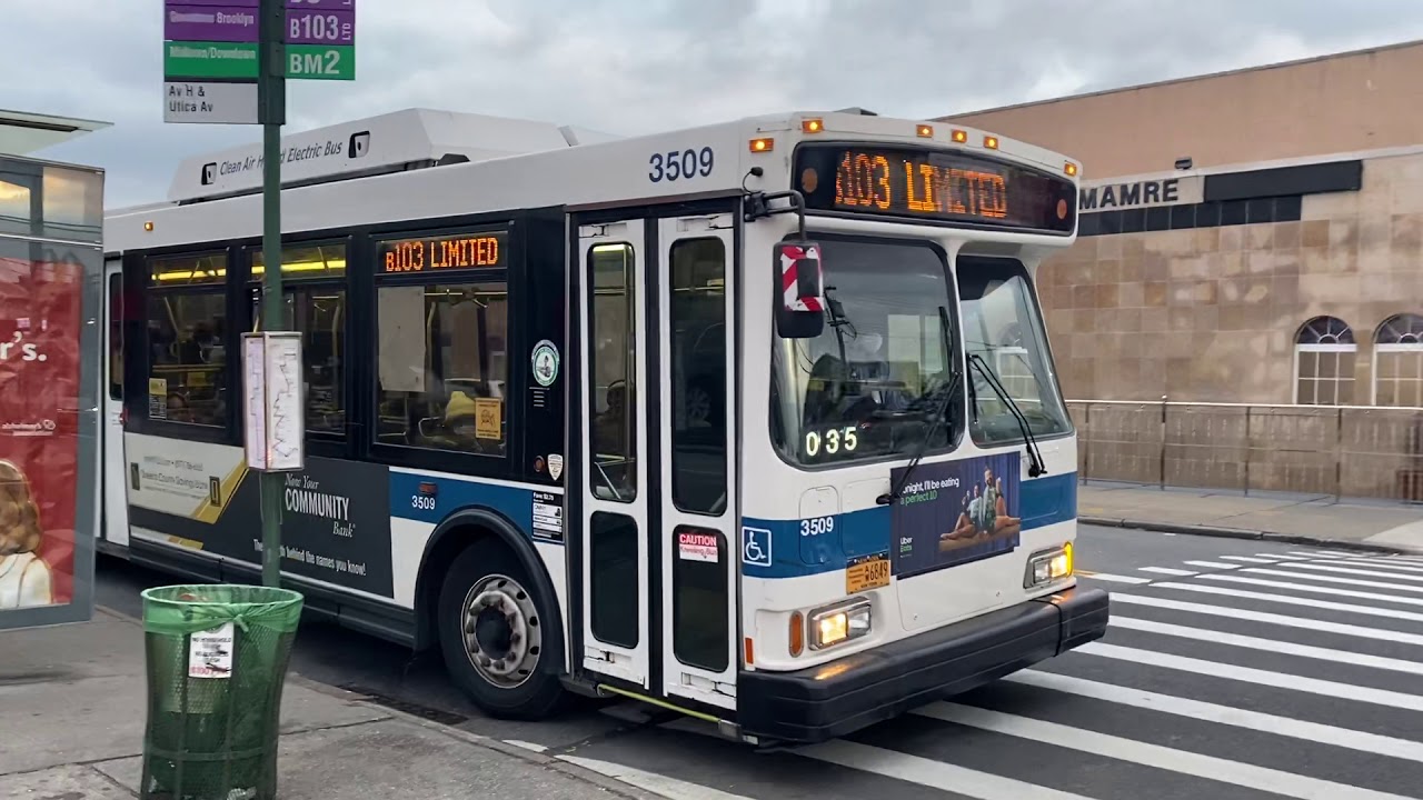 MTA Bus: 2006 Orion VII 2nd Generation Hybrid Plus #3509 on the B103 ...