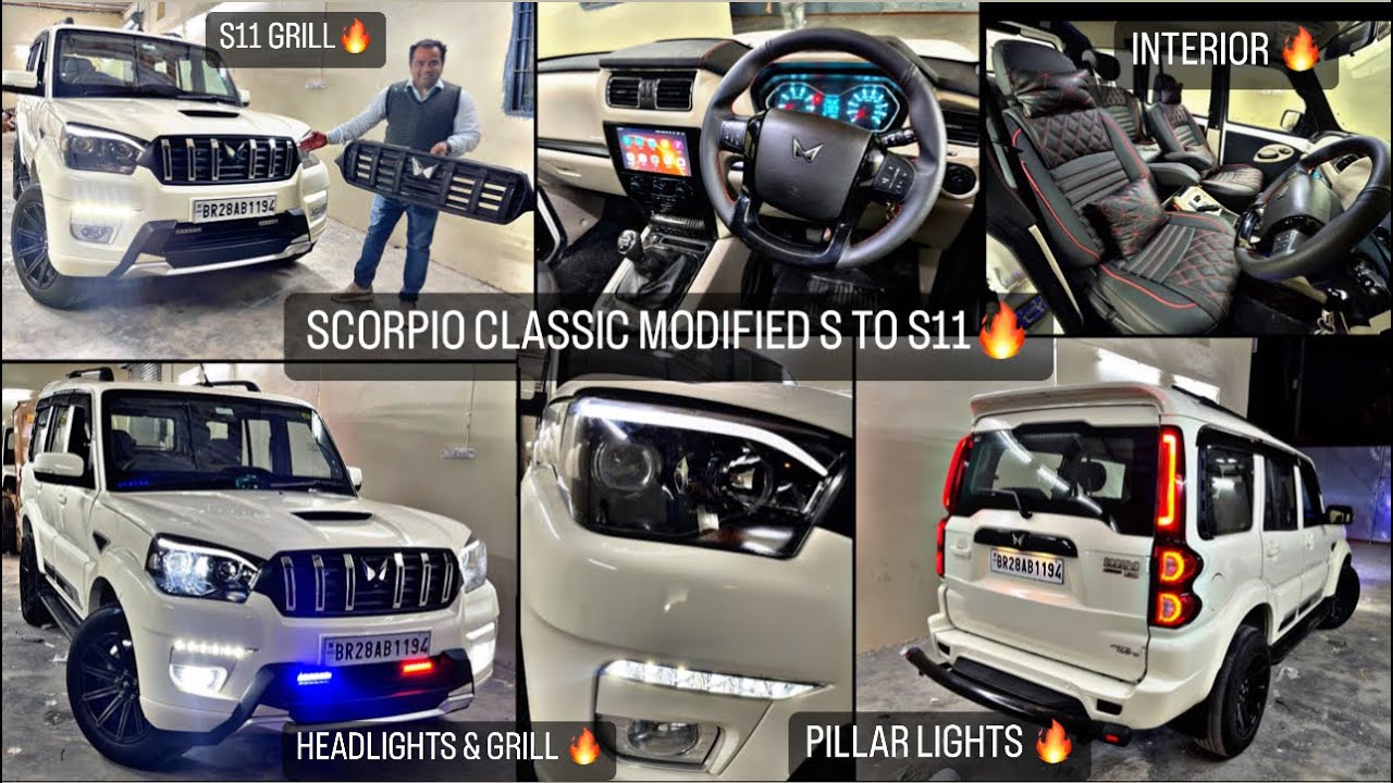 SCORPIO CLASSIC MODIFIED BASE TO TOP SCORPIO CLASSIC MODIFIED GRILL AND ...