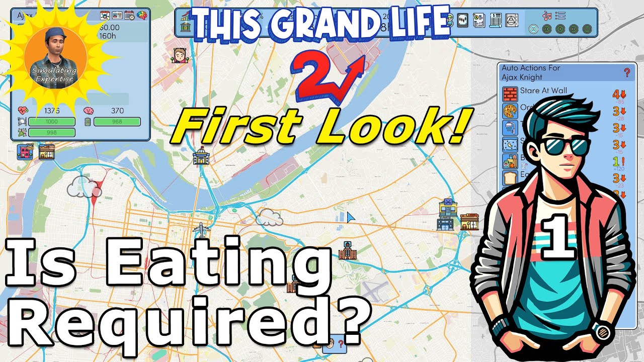 This Grand Life 2: Turns Out, Life Is Tough!: First Look Lets Play - YouTube