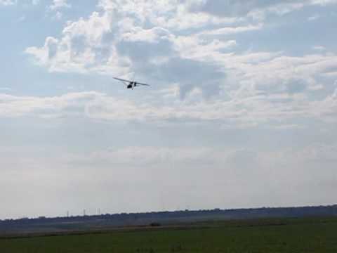 Brian Flying his Beaver RX550 Ultralight July 5 2009 - YouTube