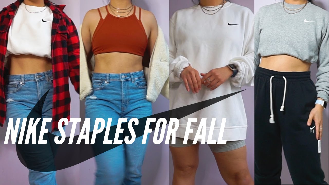 NIKE FALL STAPLES YOU NEED | FALL FITS 2021 HAUL - YouTube