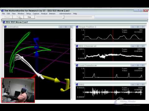 The MotionMonitor with Synchronous EEG, Motion Capture, EMG and analog ...