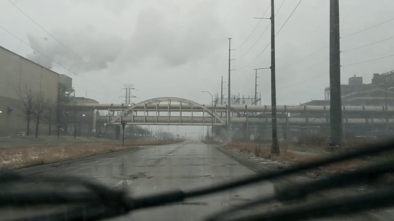 Potholes in Detroit, Michigan | feels like driving your car on a ...