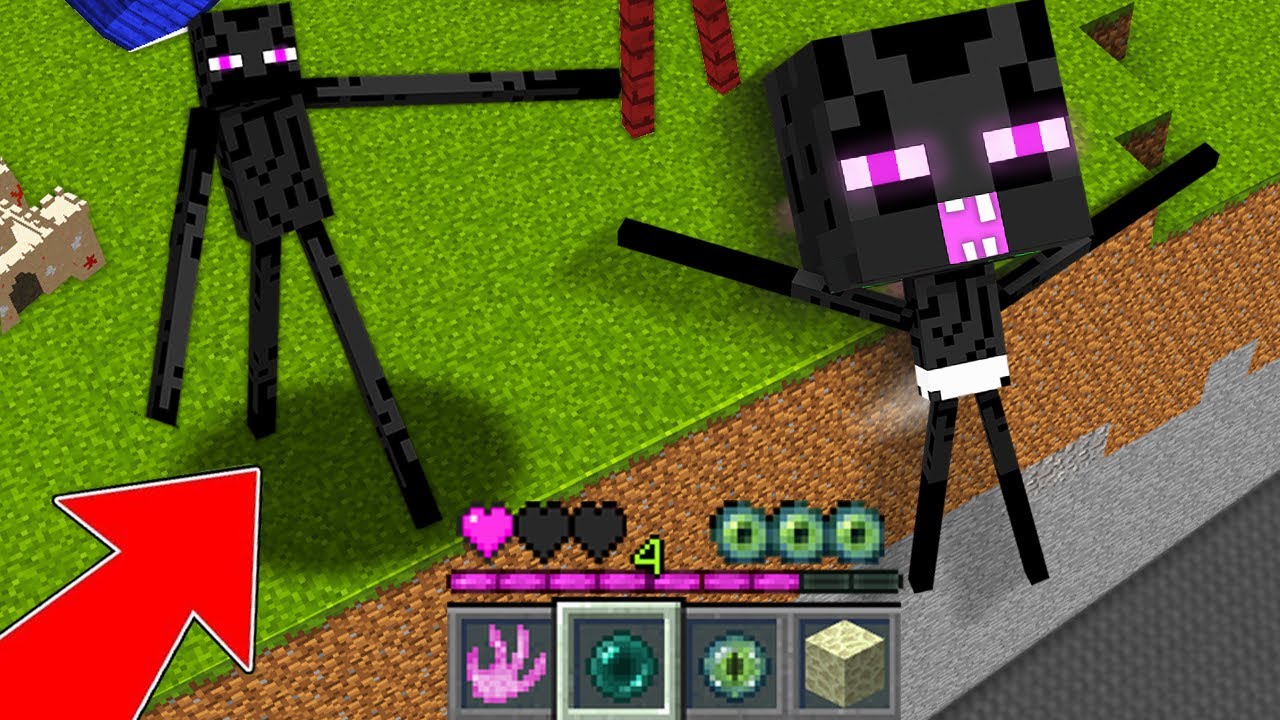 Minecraft ENDERMAN HAVE A BABY FOR 24 HOURS - YouTube