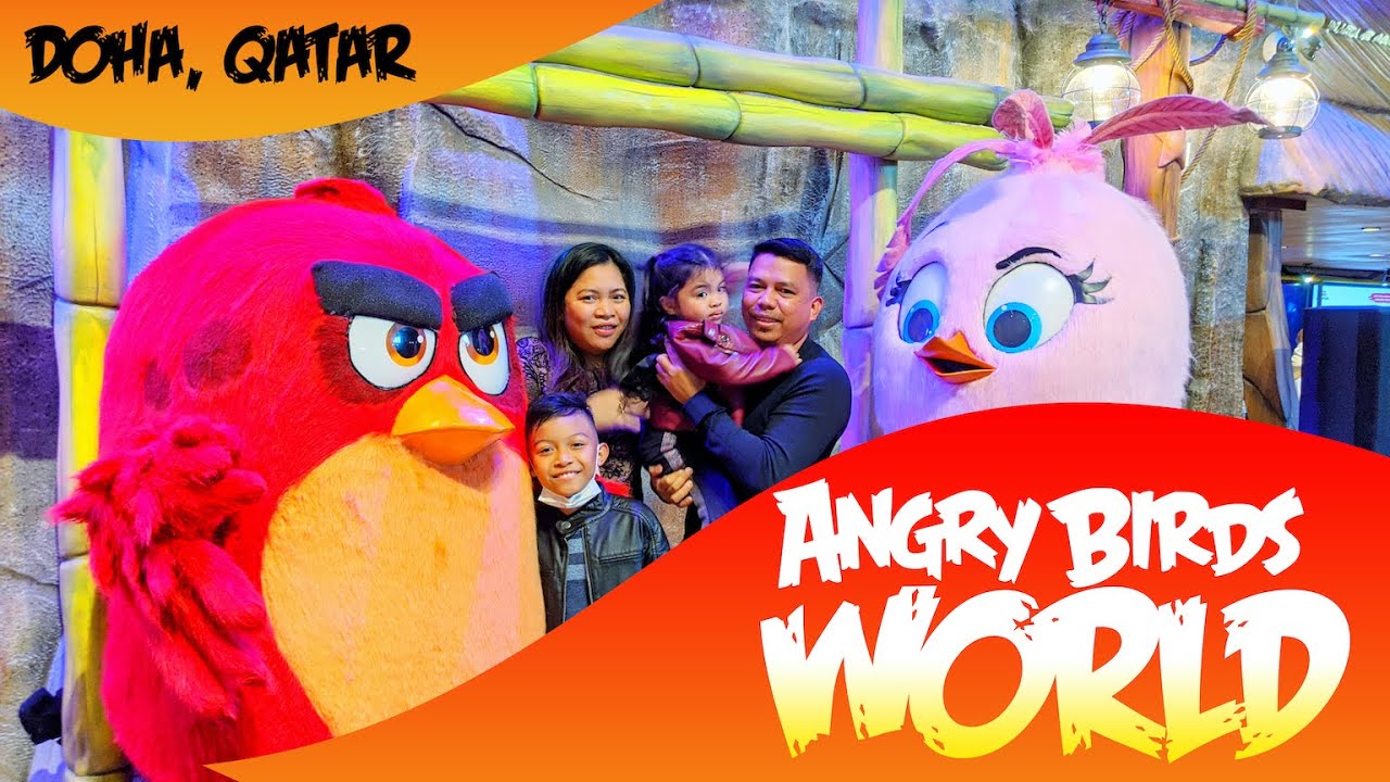 ADVENTURE at ANGRY BIRDS WORLD Theme Park in Doha, Qatar | TourYes ...