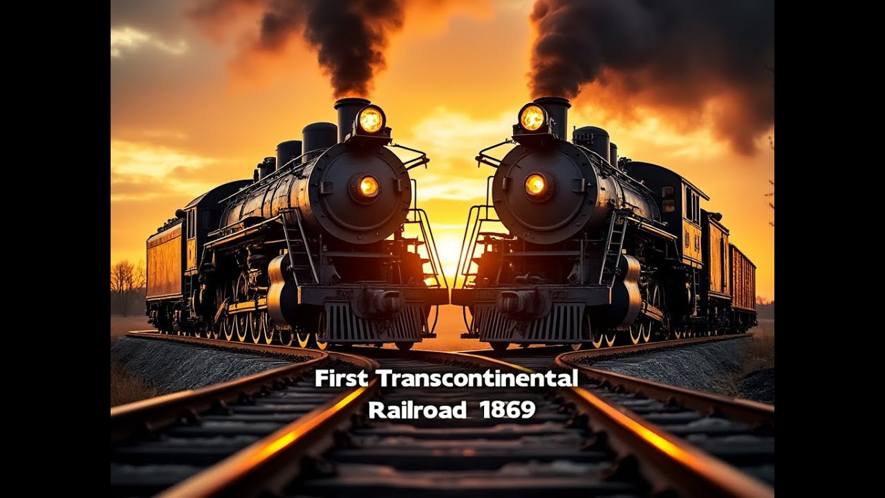 Episode 4: The First Transcontinental Railroad Golden Spike (1869 ...