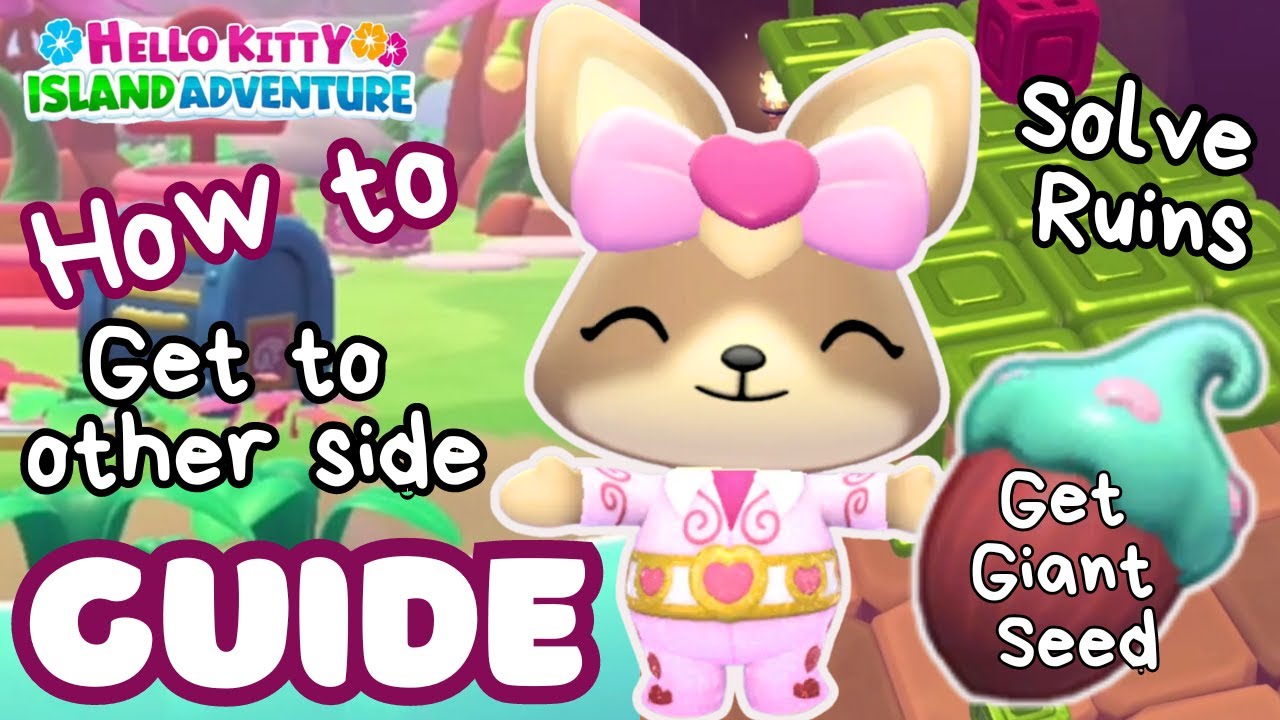 Access other side MERRY MEADOW | GIANT SEED | Hello Kitty Island ...