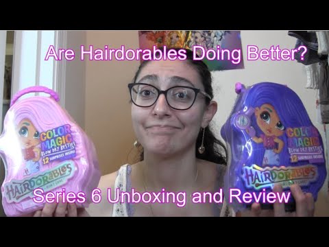 NEW Hairdorables Series 6: Color Magic Blow Dry Besties Unboxing and ...