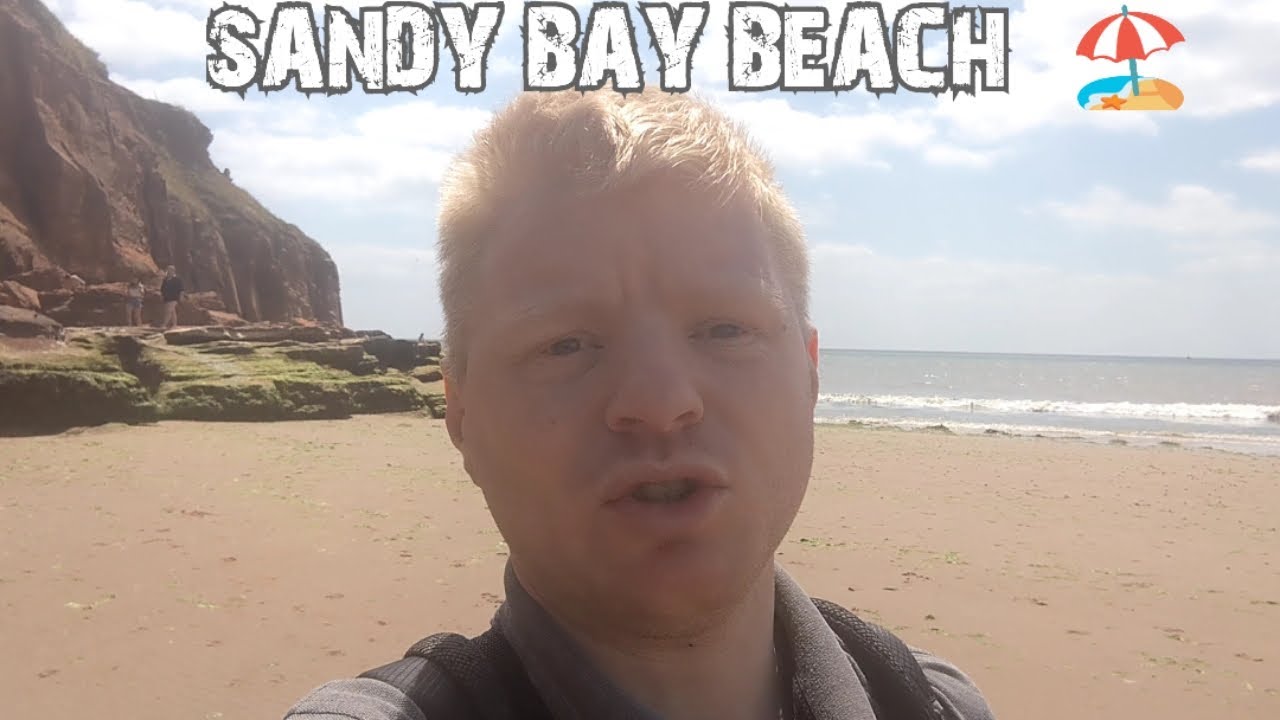 Sandy Bay Beach Exmouth Devon - YouTube