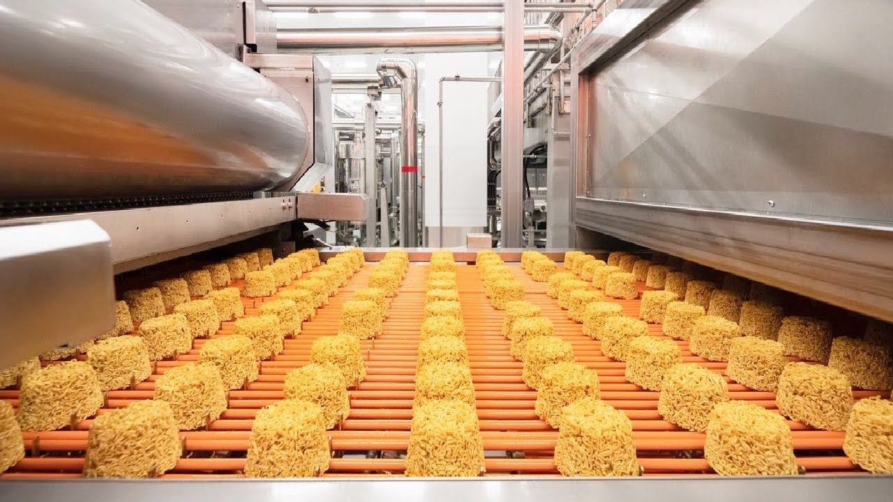 Cool And Modern Automatic Food Processing - Crazy Food Factory Makes ...