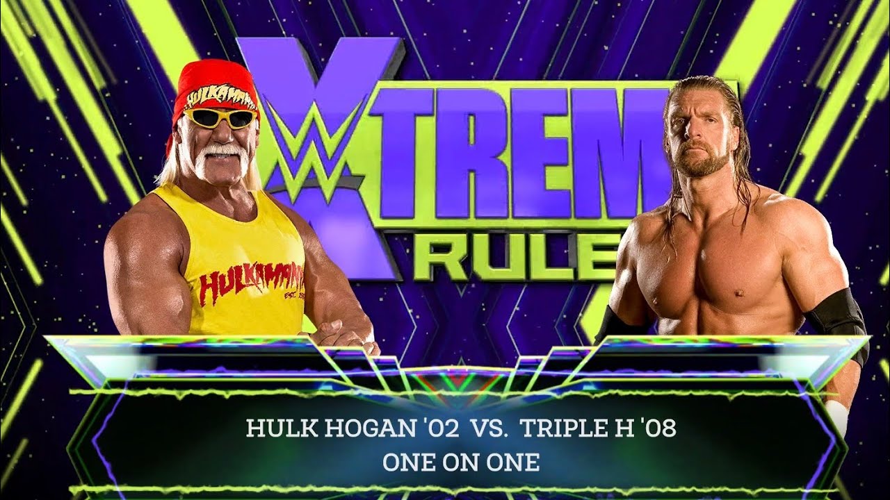 WWE 2k24 - Hulk Hogan vs Triple H '08 | Extreme Rules - YouTube