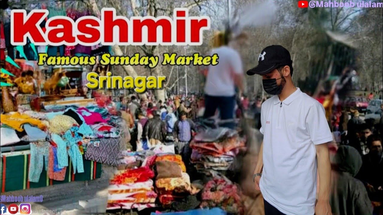 Reality of Famous Sunday Market Srinagar ll Starting Price 50 Rs😲 ll ...