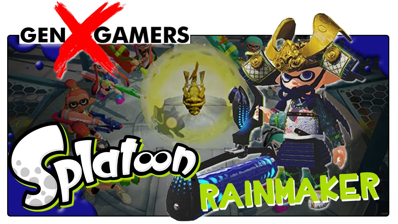 Splatoon Rainmaker Online 4 Victories SERIAL KILLER! - YouTube