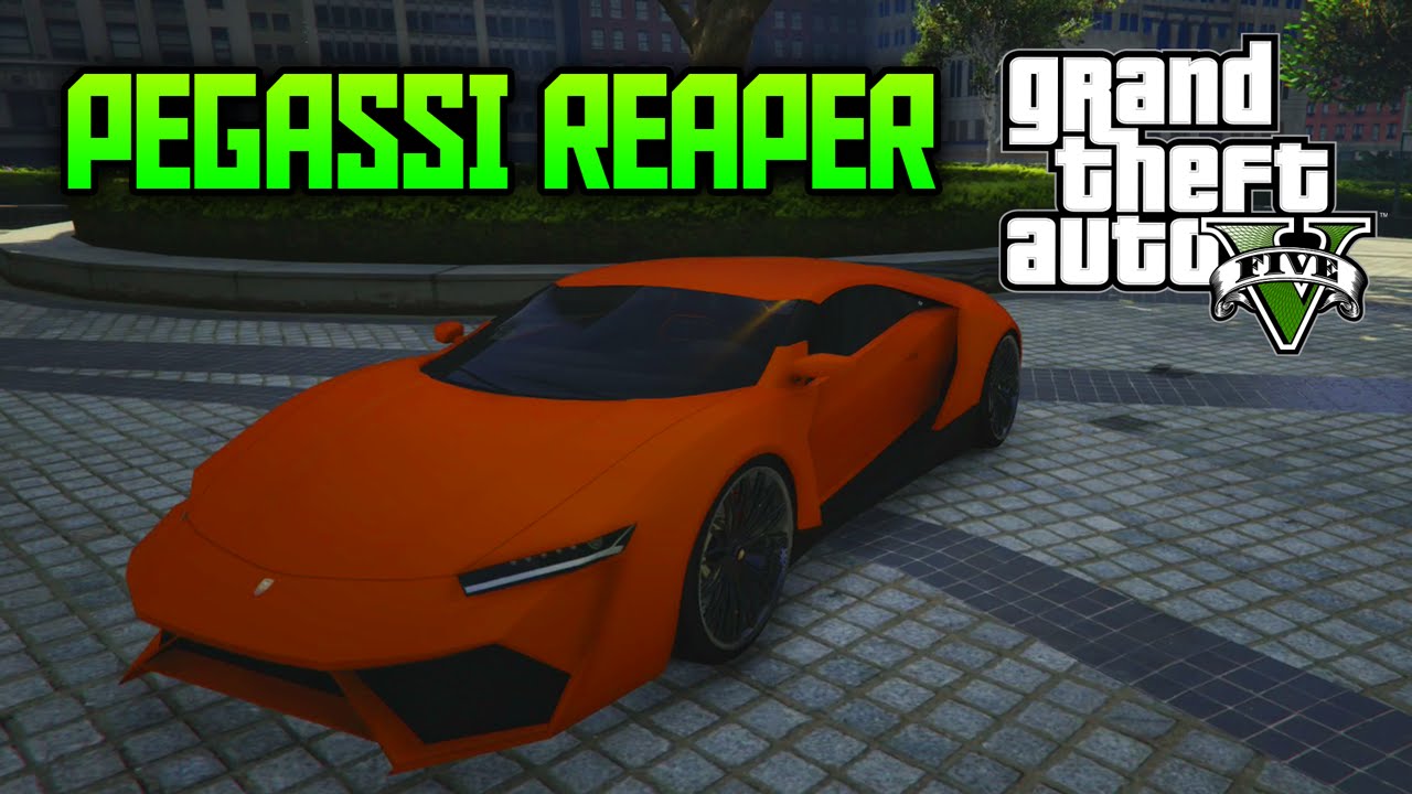 GTA 5 ONLINE - PEGASSI REAPER FULLY CUSTOMIZED GAMEPLAY # ...