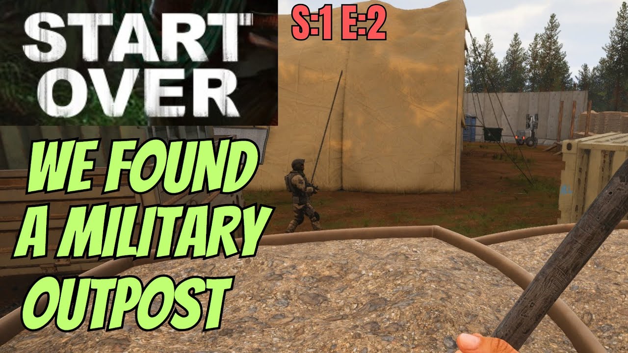 Start Over (Gameplay) S:1 E:2 - We Found A Military Outpost - YouTube