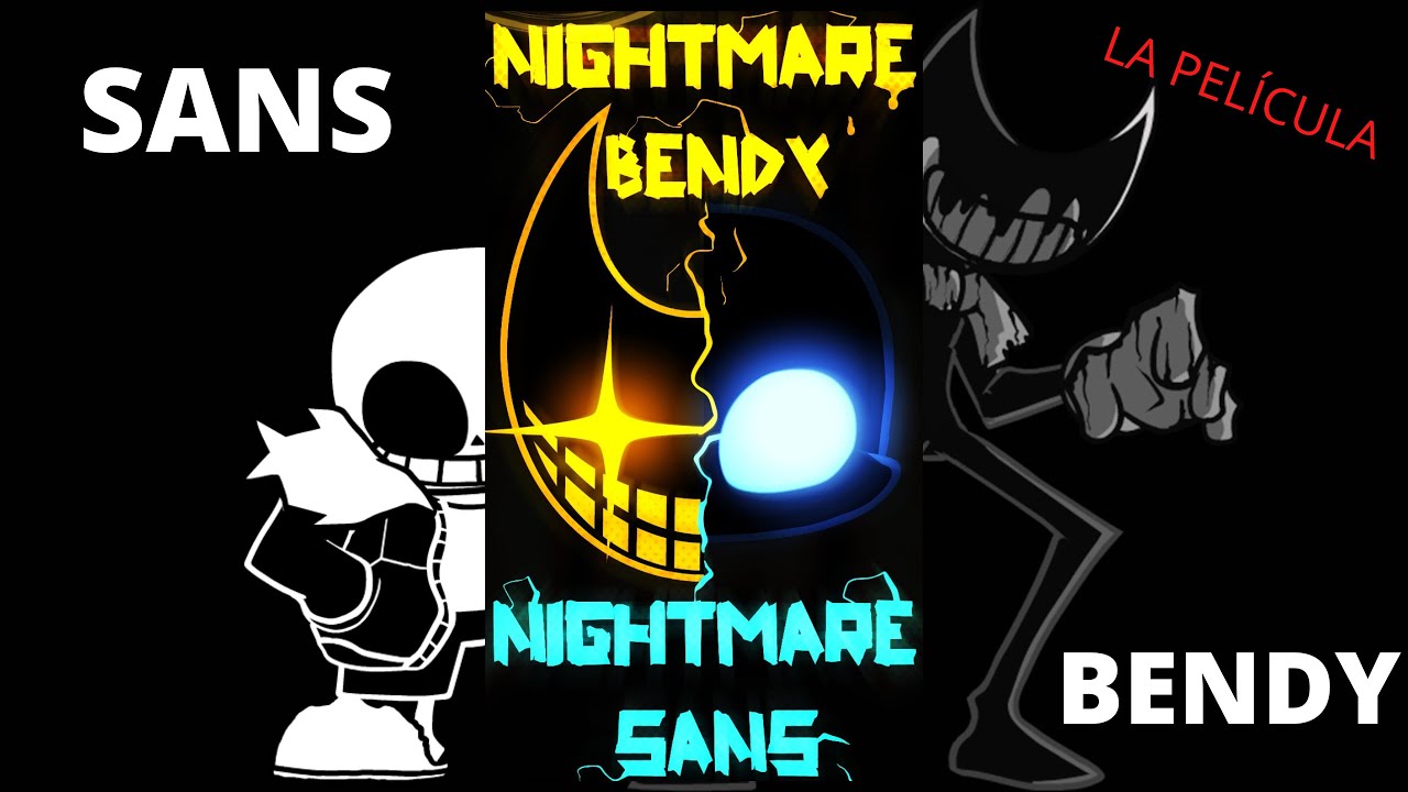 Sans v s Bendy - (PELÍCULA COMPLETA) - por MORO Nighteye - YouTube