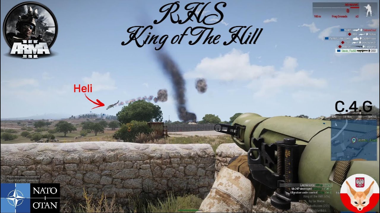 Arma 3 Code Four Gaming RHS King of The Hill (Gameplay) - YouTube