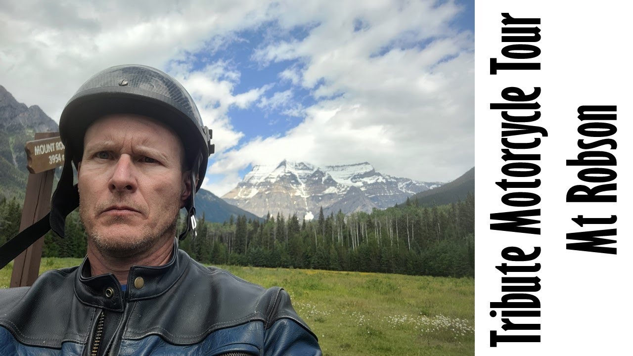 Motorcycle Tour BC - Mount Robson and Jasper - YouTube
