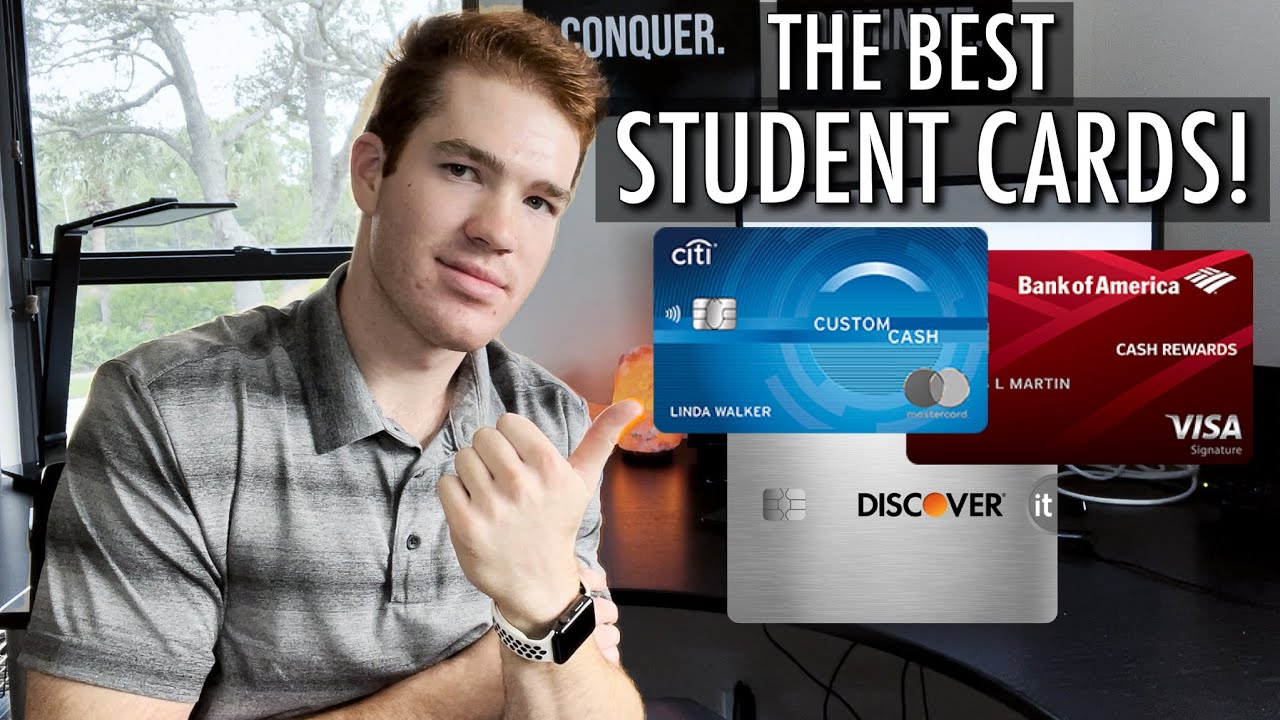 3 BEST Credit Cards for College Students! - YouTube
