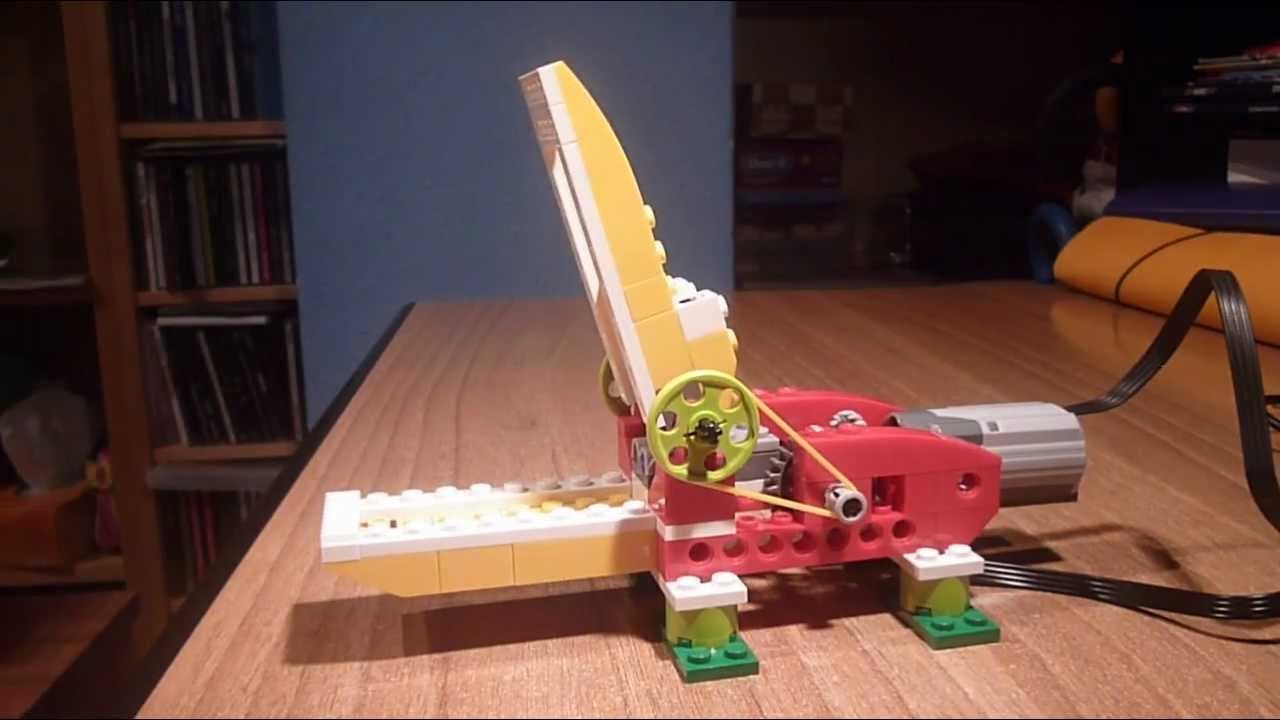 Robótica educativa: Lego WeDo + Scratch -- Cocodrilo - YouTube