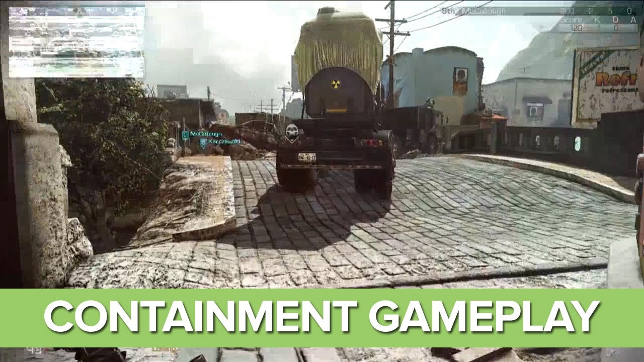 CoD Ghosts Containment Gameplay - Onslaught DLC Map Preview - YouTube