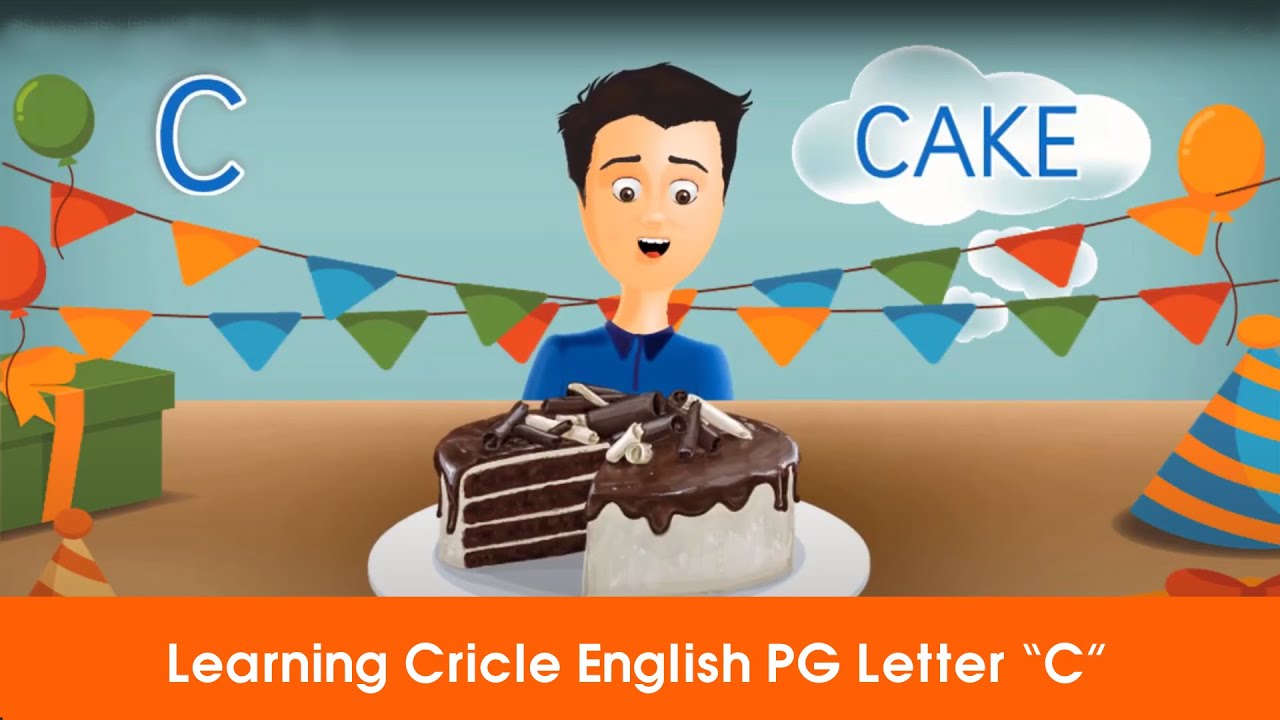 Learning Circle ENGLISH PG Letter C | English Letter C | Alphabet C ...
