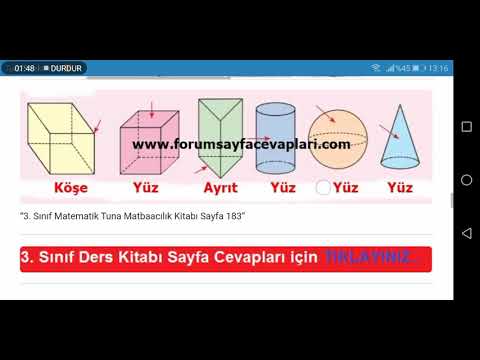 3. Sınıf Matematik Tuna Matbaacılık Sayfa 181 182 183