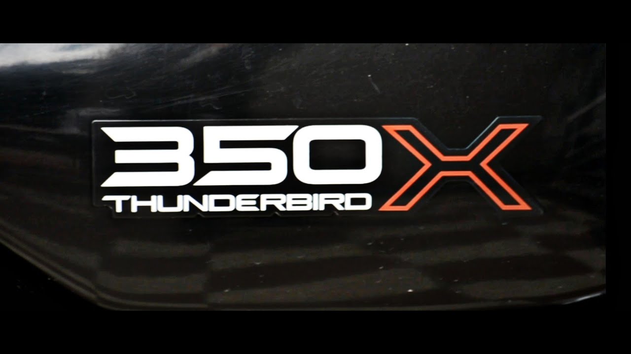 ROYAL ENFIELD THUNDERBIRD 350X Vinyl Wrapping - YouTube