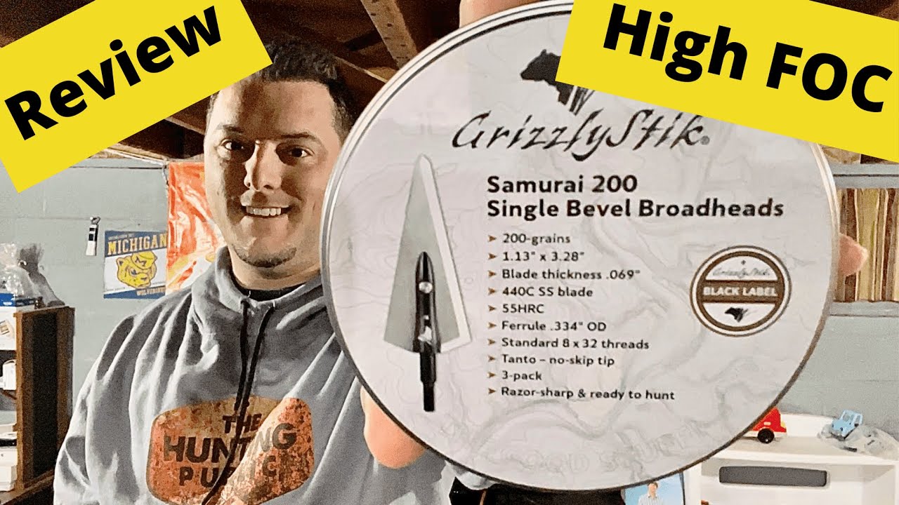 Heavy Arrow/HIGH FOC Grizzlystik Review AFTER SHOT ON BUCK - YouTube