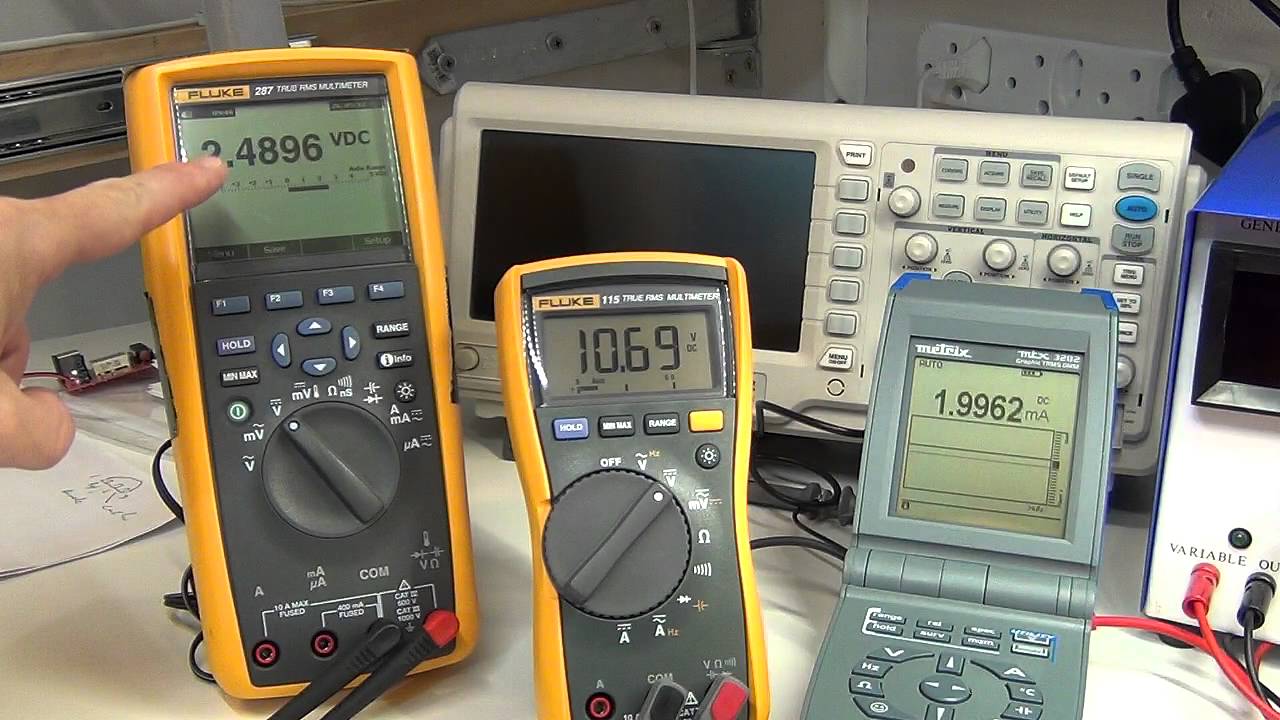 Multimeter Reference Check #4 - Current Reference - TL431 - YouTube