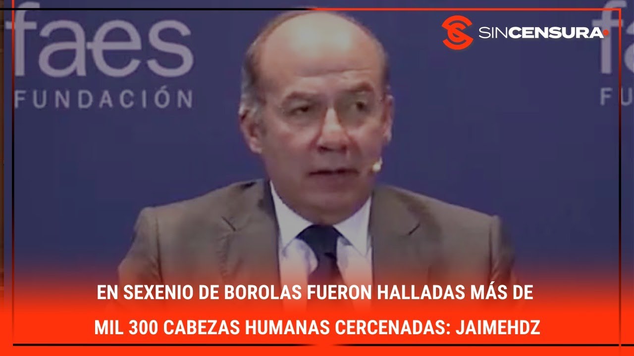 En #sexenio de #BOROLAS se hallaron más de mil 300 cabezas humanas ...