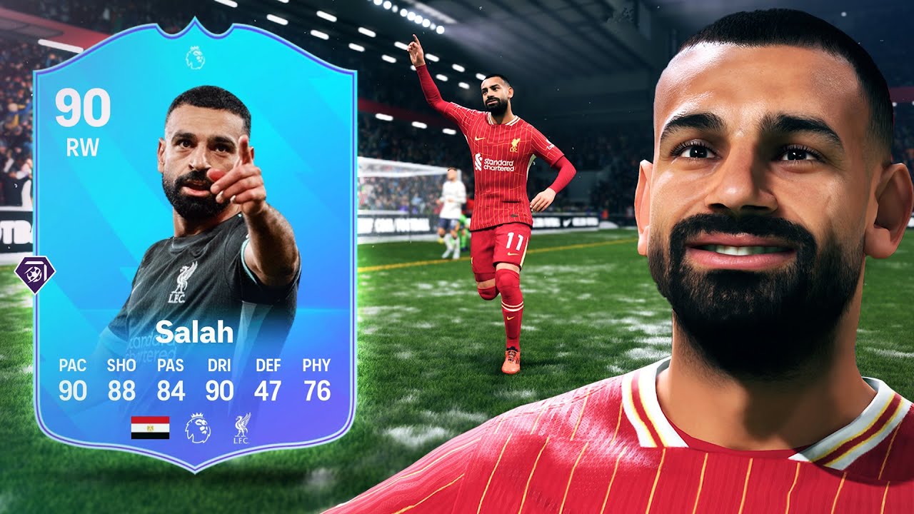 90 POTM SBC Salah is WORTH COMPLETING?! 👀 FC 25 Player Review - YouTube