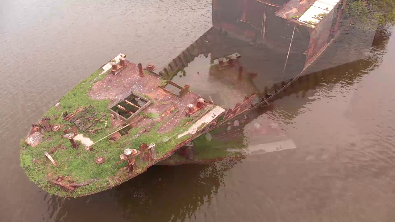 Brilliant Drone Tour of Shipwrecks in Homebush Bay, Sydney, Australia ...