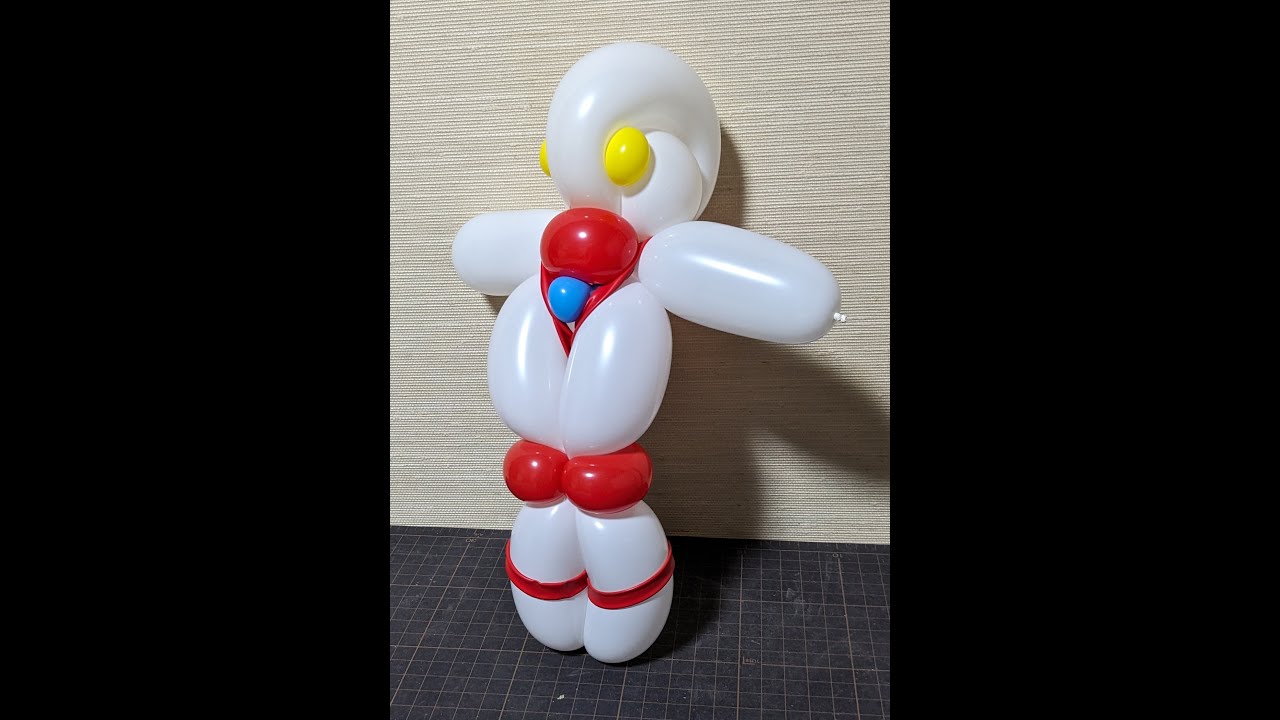 #0605 風船でウルトラマンを作る How to make a balloon Ultraman - YouTube