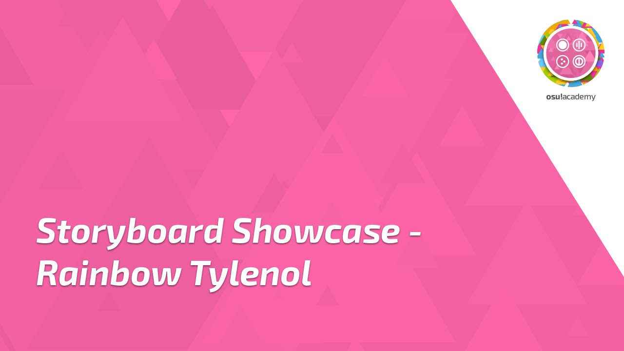 Storyboard Showcase - Rainbow Tylenol - YouTube