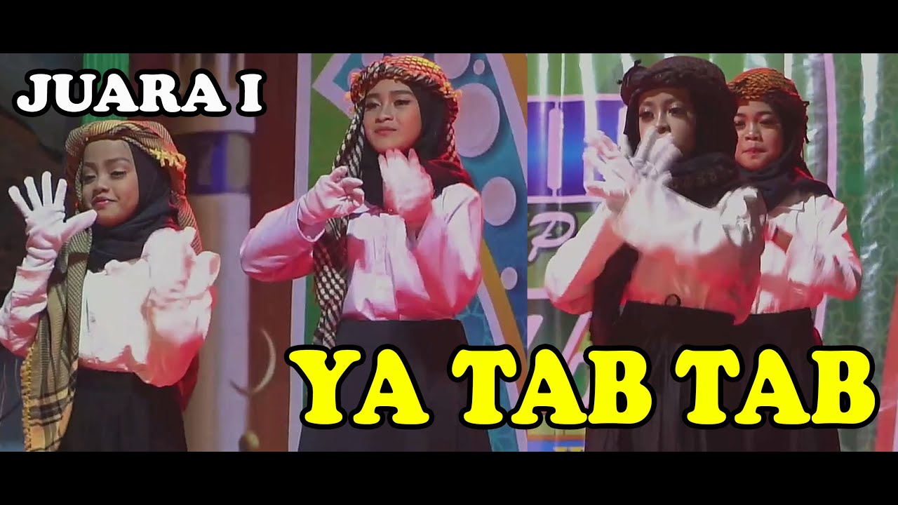 JUARA I PENTAS SENI ! YA TAB TAB ( WULAN WIJI FEBY ) - YouTube