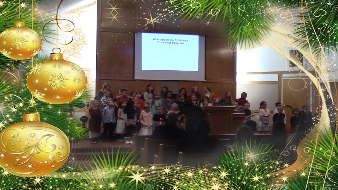 Sunday School Christmas Program YouTube sunday-school-christmas-program-youtube