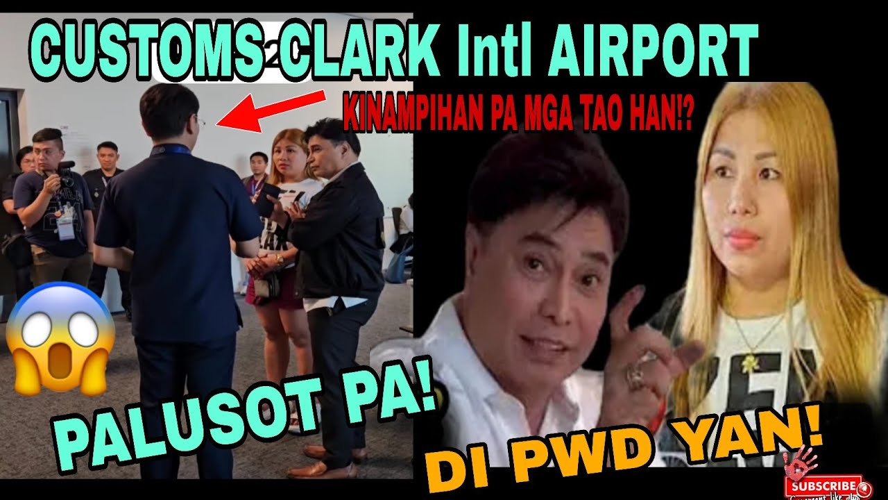 OWWA Admin ARNEL IGNACIO PINAGTANGGOL ANG OFW! CUSTOMS NG CLARK INTL ...