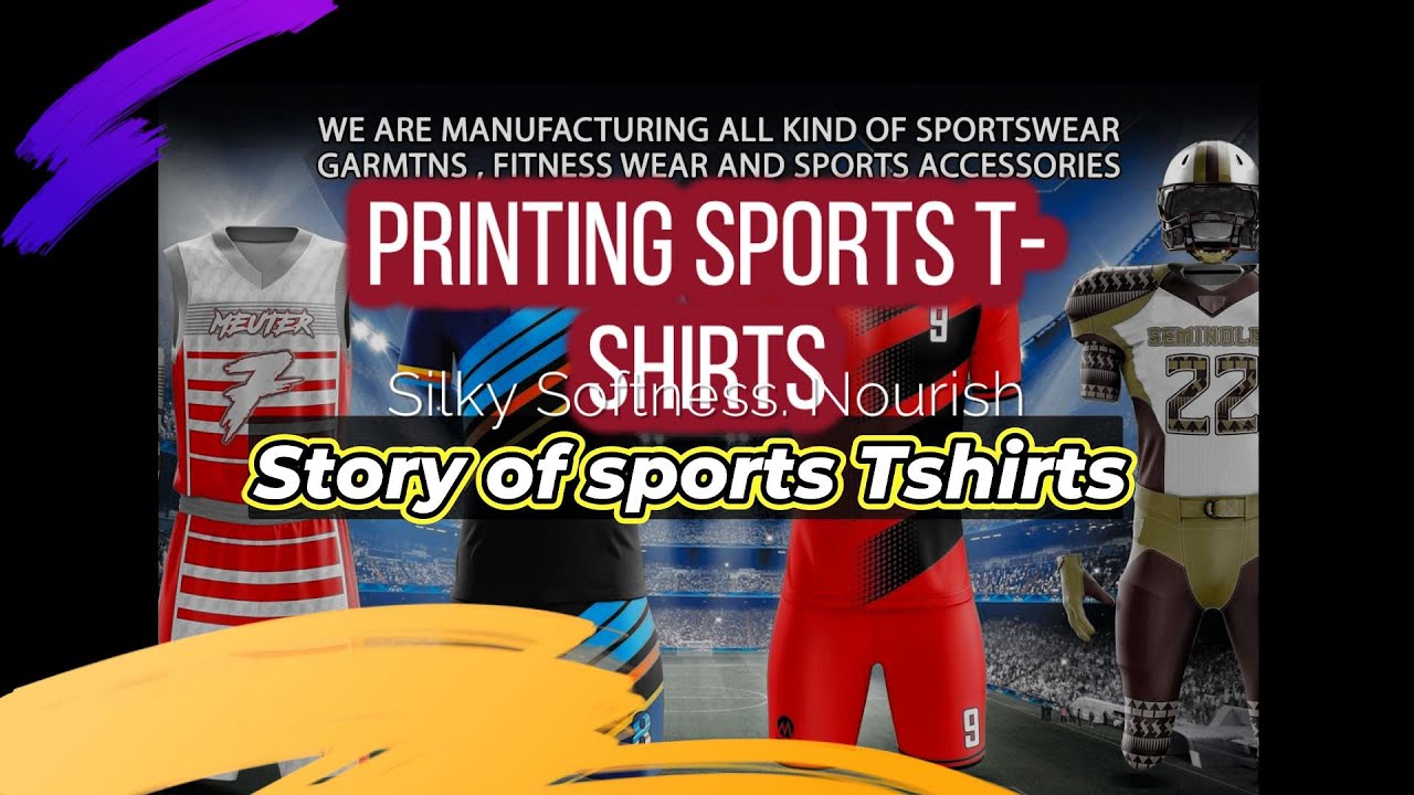 Sublimation printing Process for sports Jerseys, From Idea to T-Shirt ...
