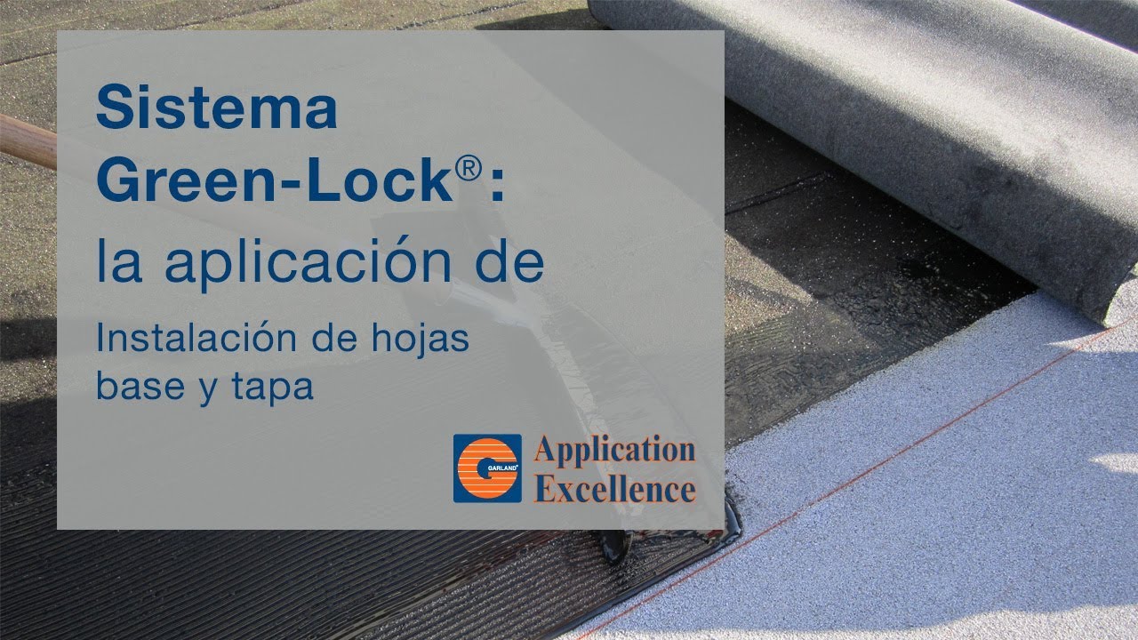 Aplicación de sistema Green-Lock de adhesivo de membrana aplicada en ...