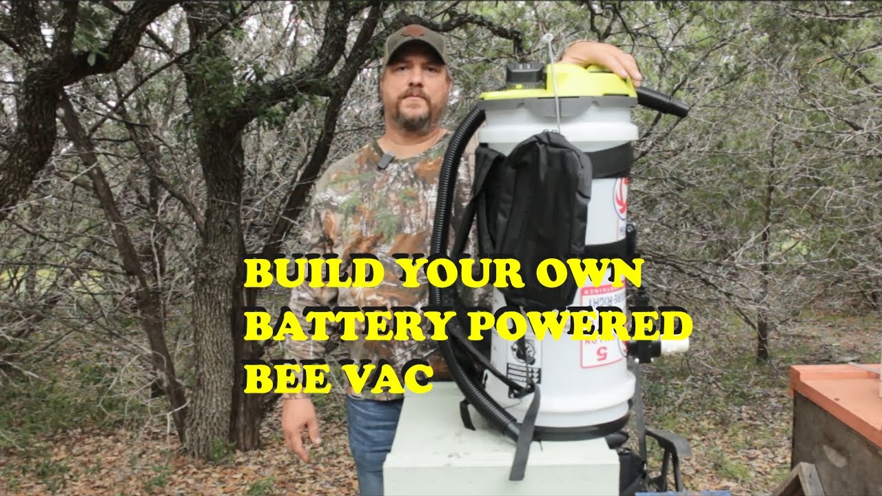 Build Your Own Battery Powered Bee VAC #Ryobi - YouTube