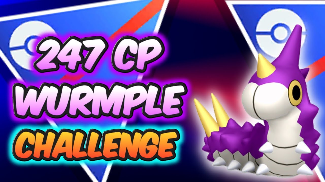 '247' SHINY WURMPLE in Great League | Pokemon Go Battle League #wurmple ...