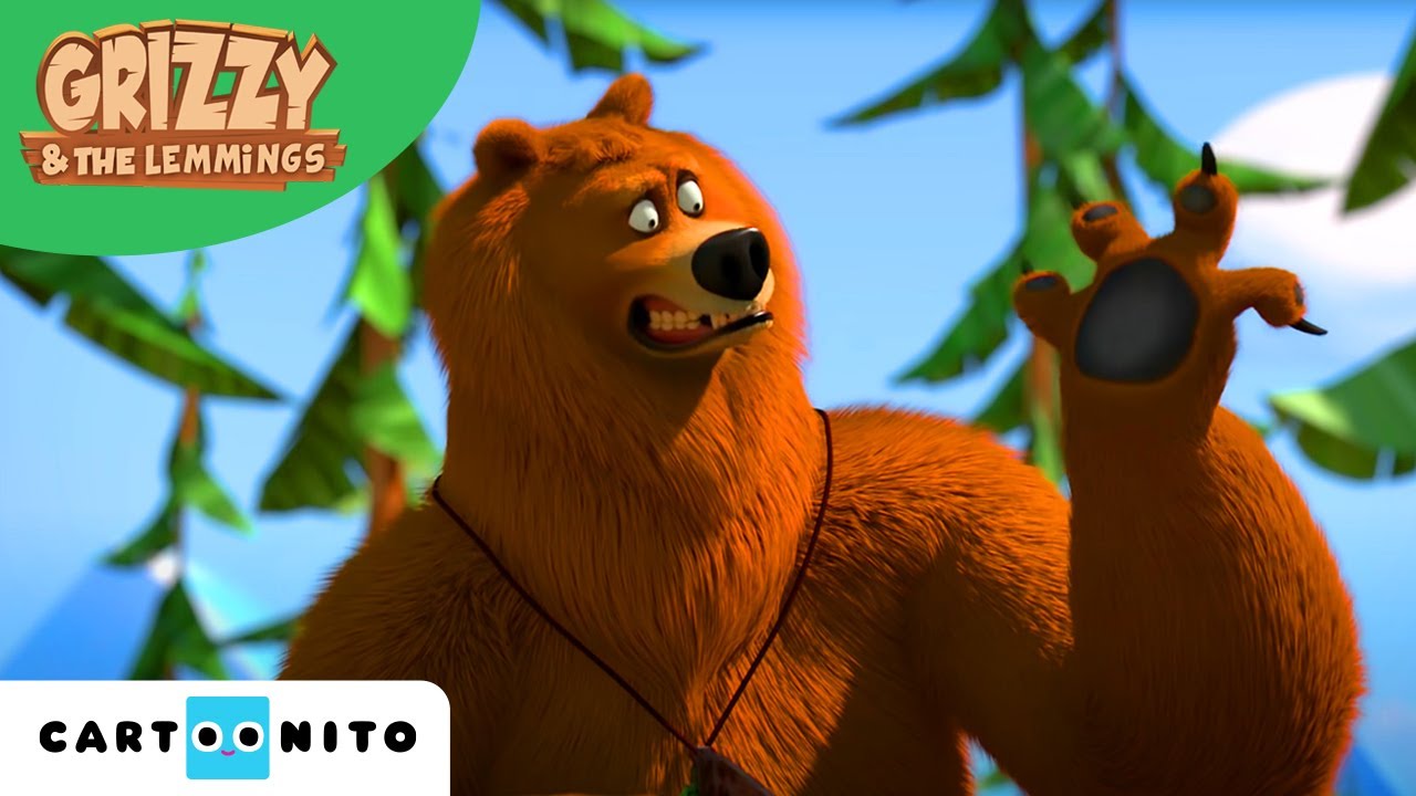 Grizzy i lemingi | Magiczne portale | Cartoonito - YouTube