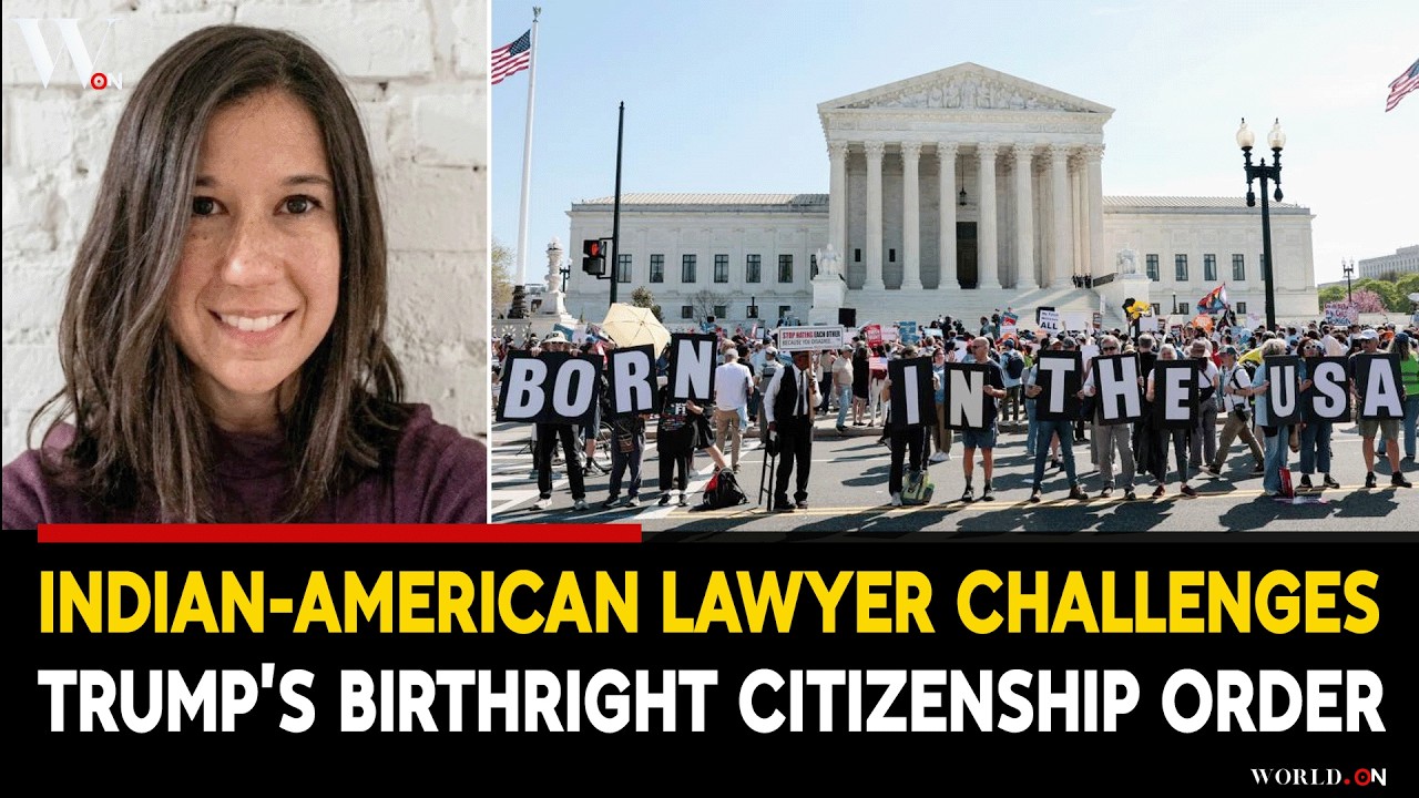 Trump Birthright Citizenship Order Challenged by Smita Ghosh - YouTube