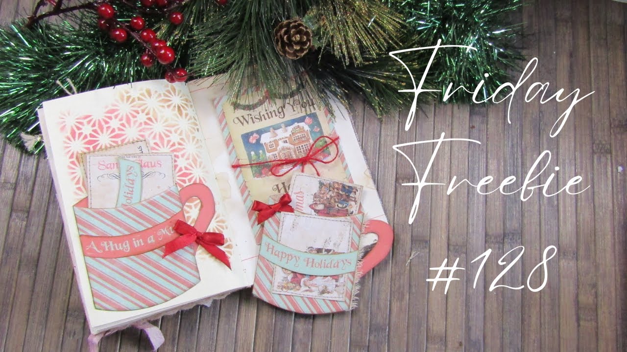 Christmas Journal Ideas - Friday Freebie #128 - YouTube