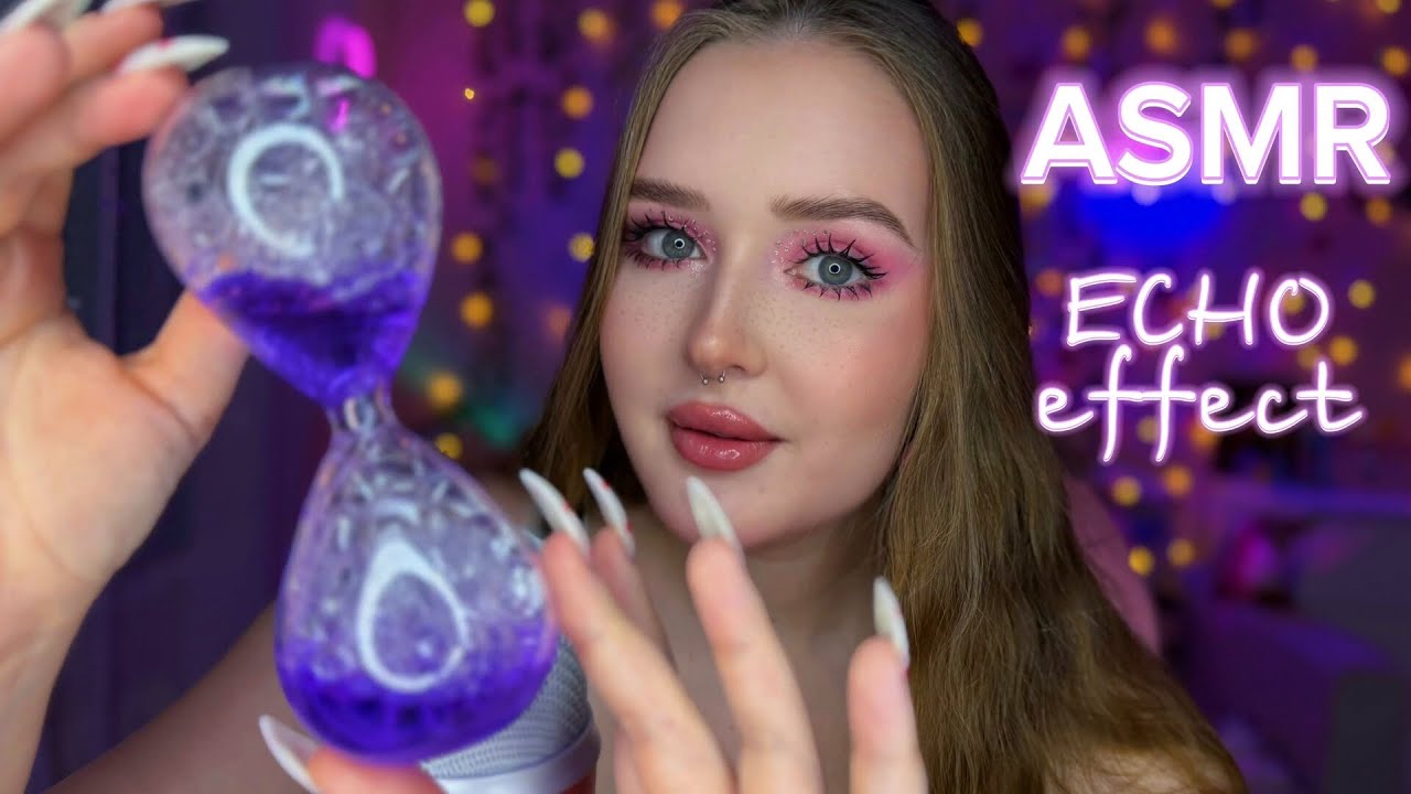 asmr🤍echo effect😴звуки рта и триггеры с эффектом ЭХО💫100% relax - YouTube