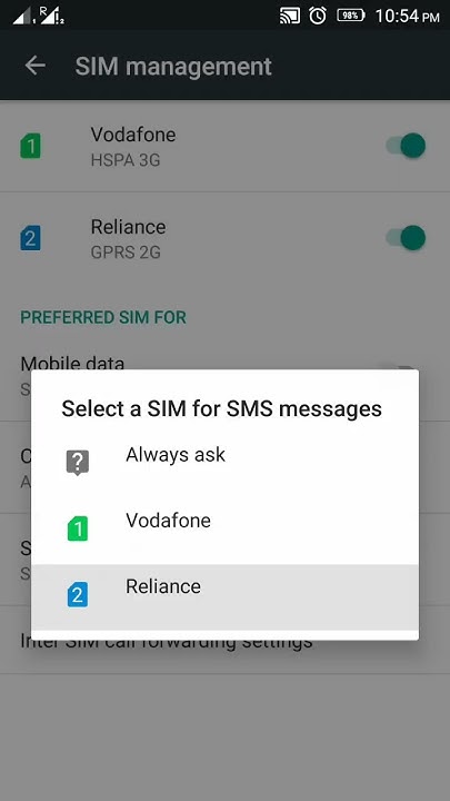 How to Set Preferred SIM for SMS Messaging on Android? (Default SIM ...